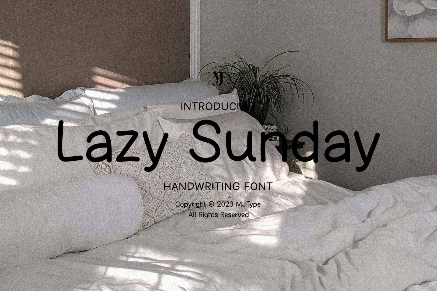 Lazy Sunday - MJ Type