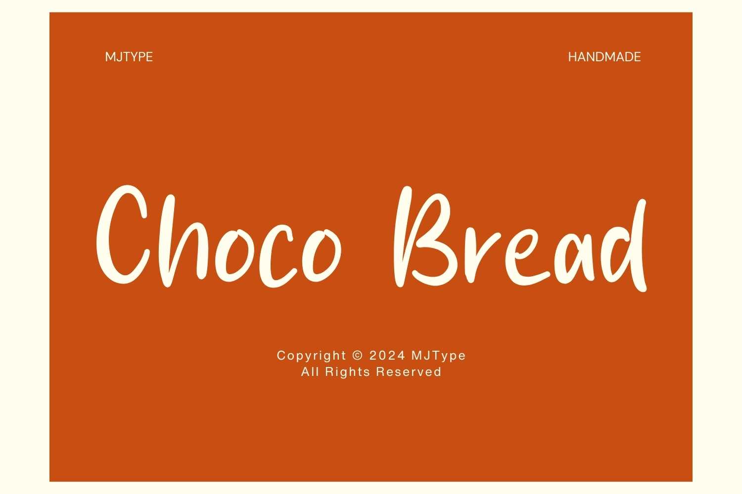 Choco Bread - MJ Type