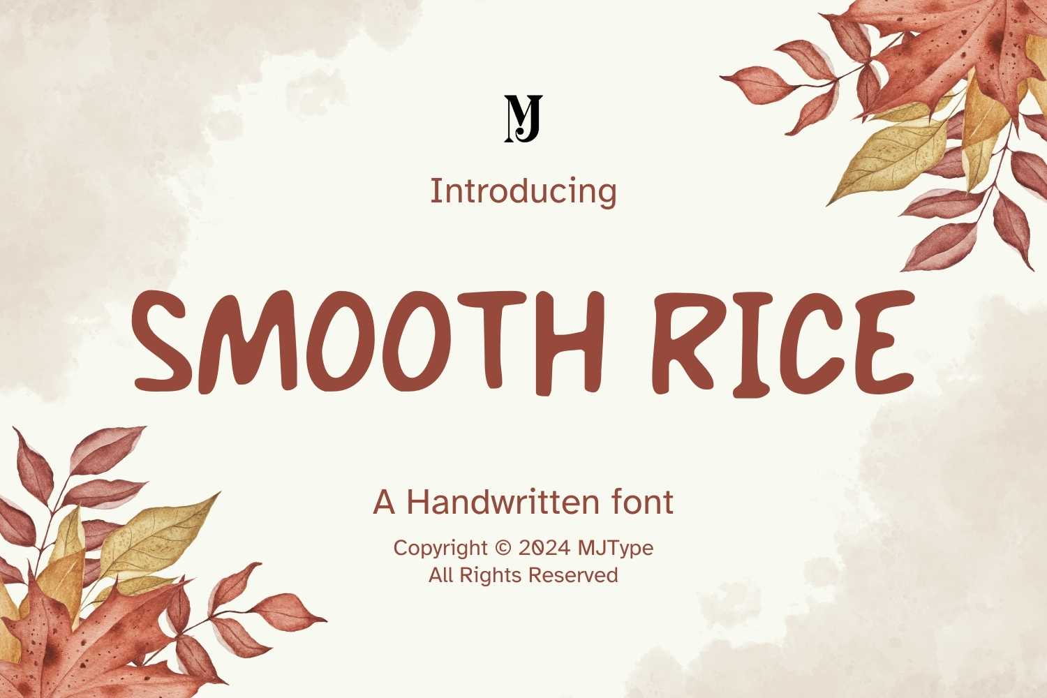SMOOTH RICE - MJ Type