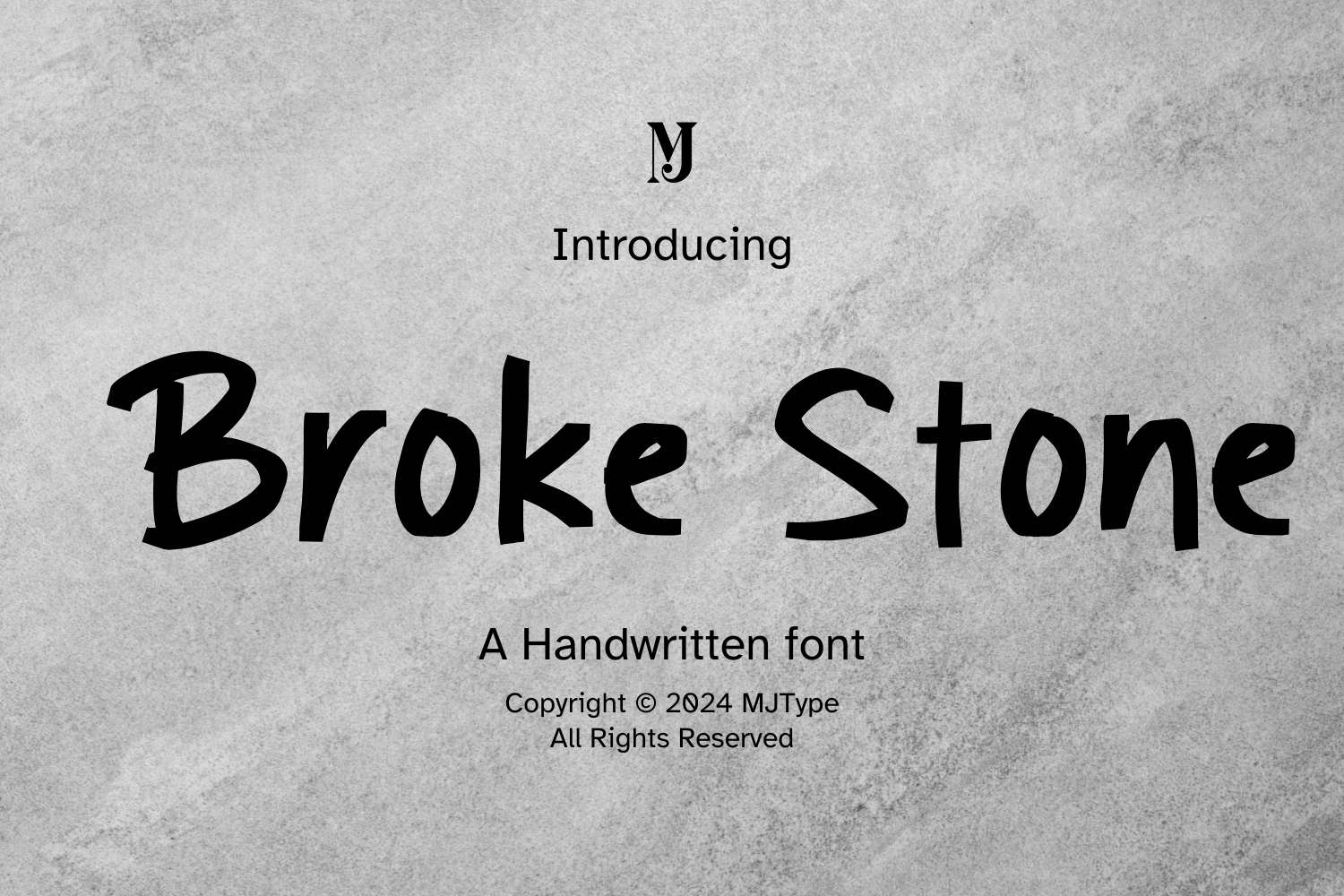 Broke Stone - MJ Type