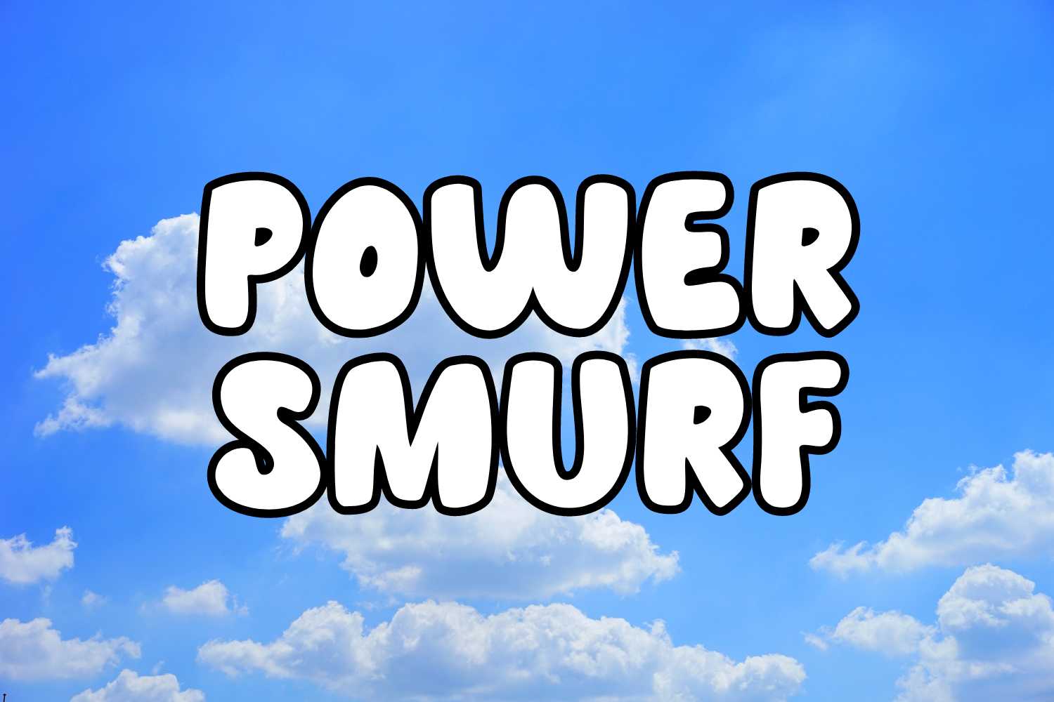 Power Smurf - MJ Type