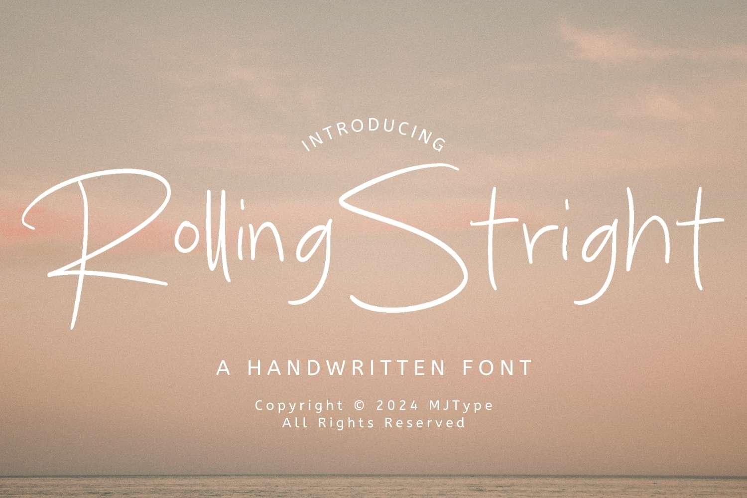 Rolling Stright - MJ Type