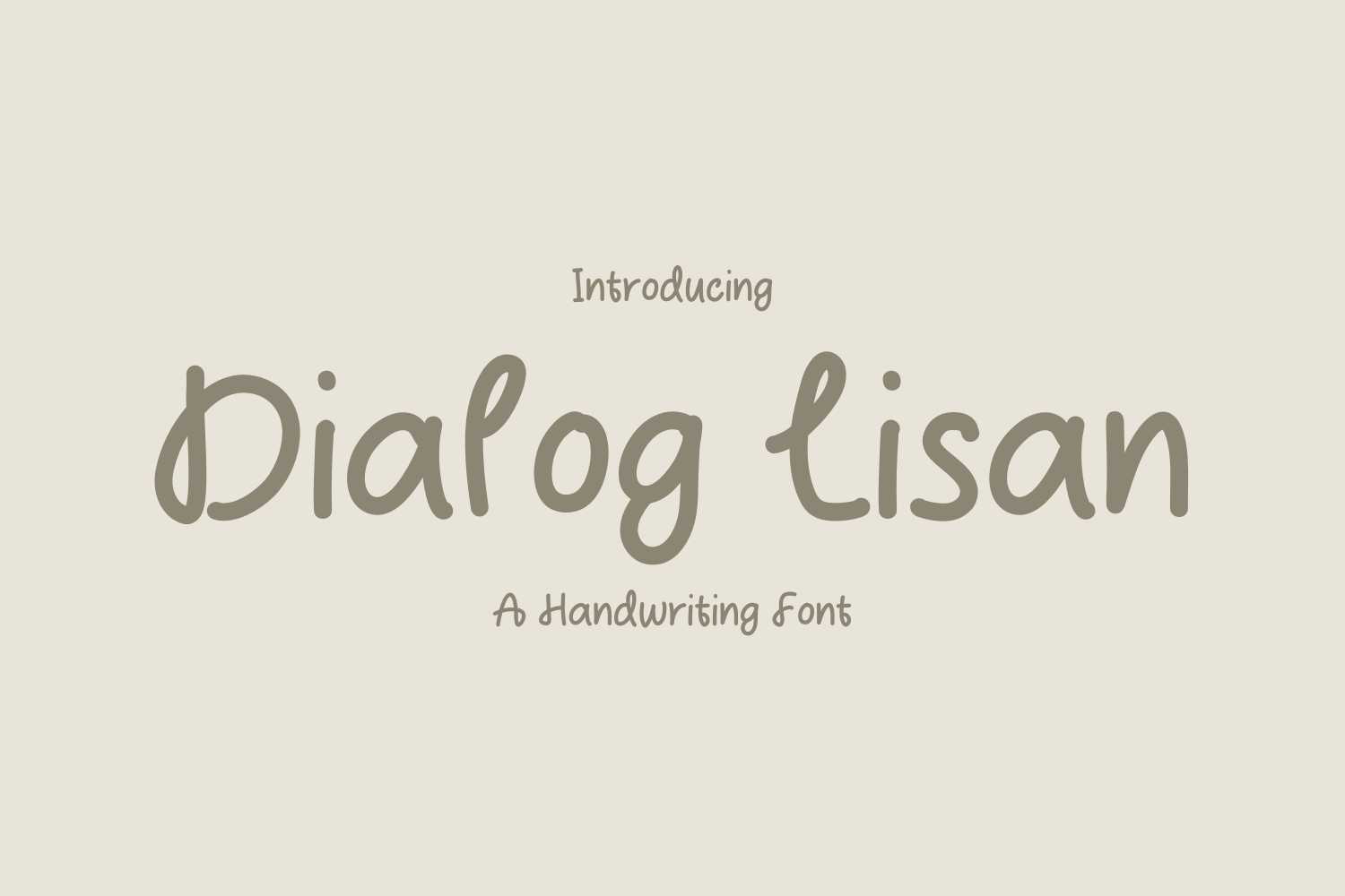 Dialog Lisan - MJ Type